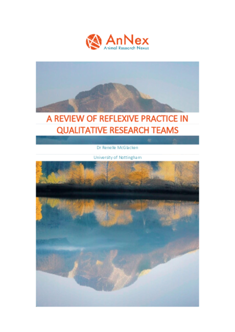 A Review of Reflexive Practice in Qualitative Research Teams | Animal ...